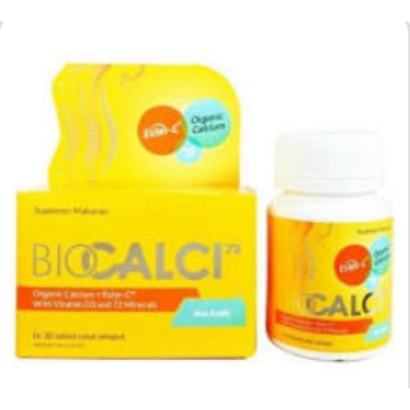 Jual BIOCALCI - 72 BOTOL isi 30 Kap & Box isi 12 Strip (Yuk Diorder ...