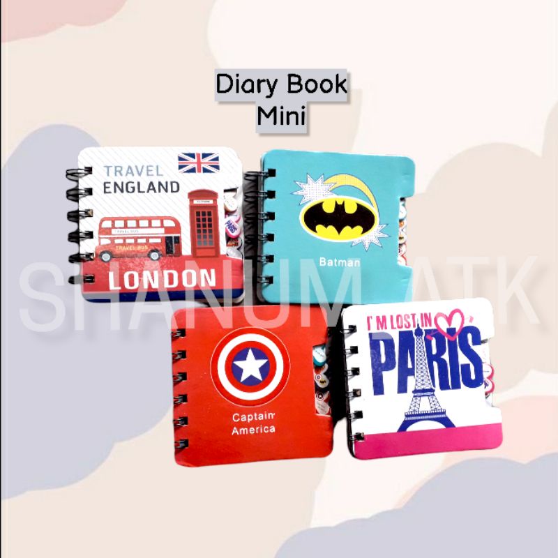 Jual Buku Diary | Mini Book | Buku Mini | Book Notes Mini | Shopee ...
