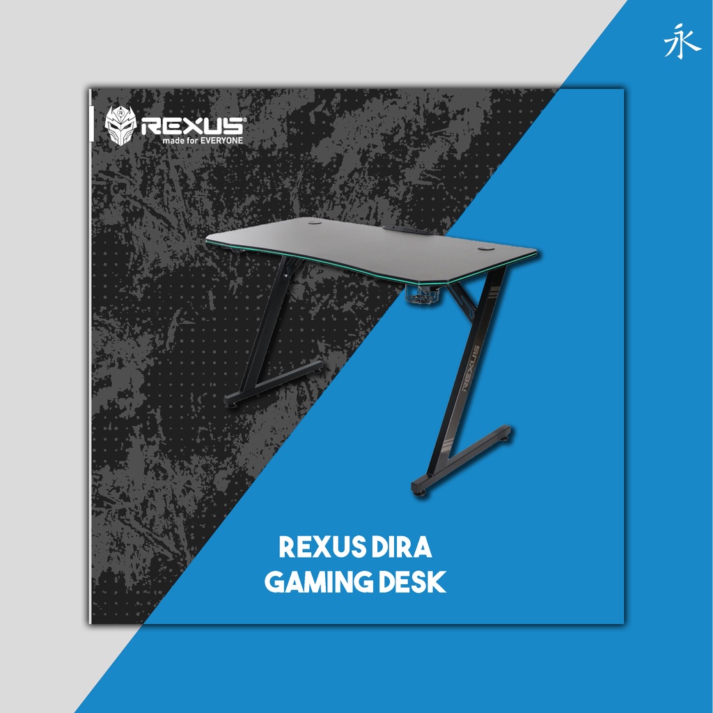 Jual MEJA GAMING REXUS DIRA - [GAMING][DESK] | Shopee Indonesia