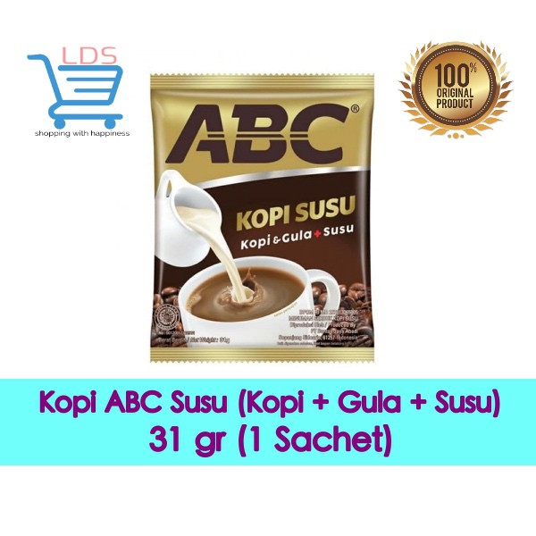 Jual ABC KOPI SUSU 31 GRAM [1 SACHET] | Shopee Indonesia