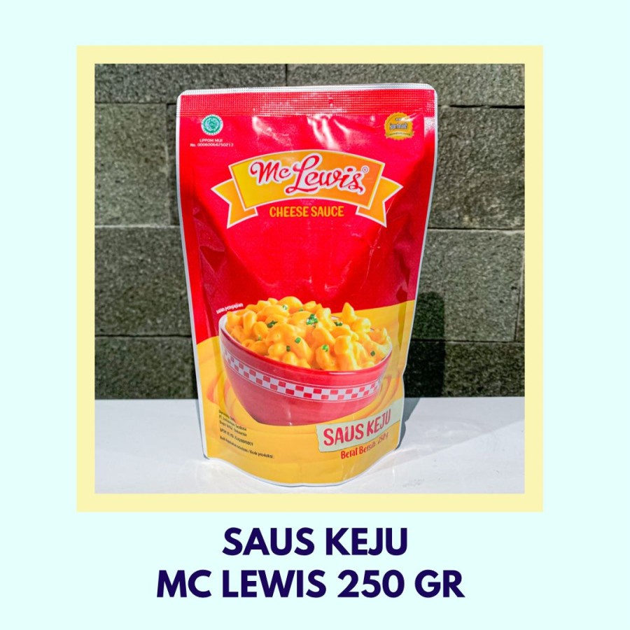 Jual Cheese Sauce / Saus Keju Mc Lewis 250Gr | Shopee Indonesia