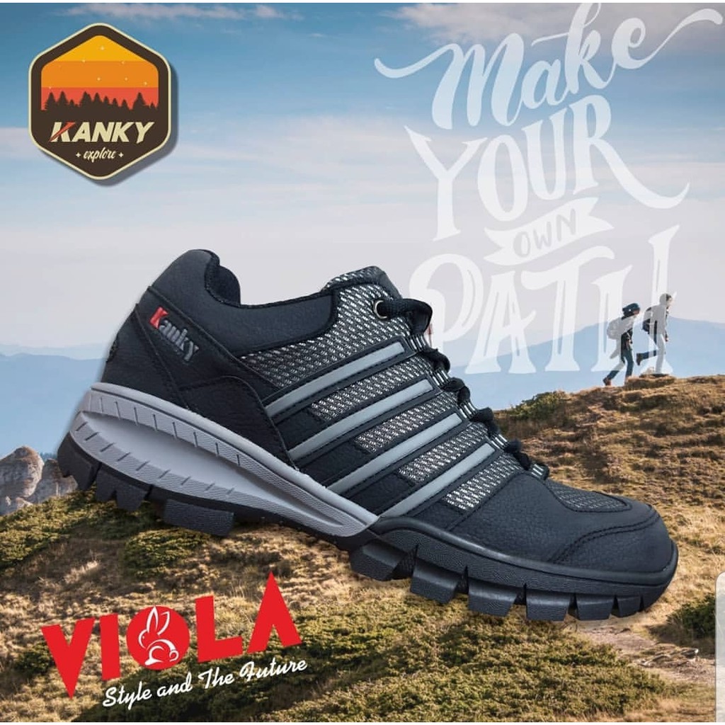Jual SEPATU HIKING KANKY SPECTACULAR 1 HITAM | Shopee Indonesia