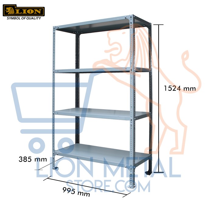 Jual LION Slotted Angle Rack Type 501504 - L 704 | Shopee Indonesia