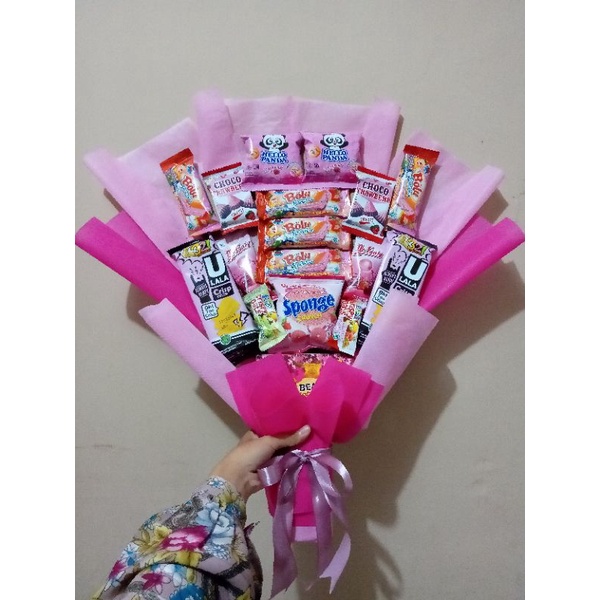 Jual Bucket Snack serba pink terlaris dan termurah!!! | Shopee Indonesia