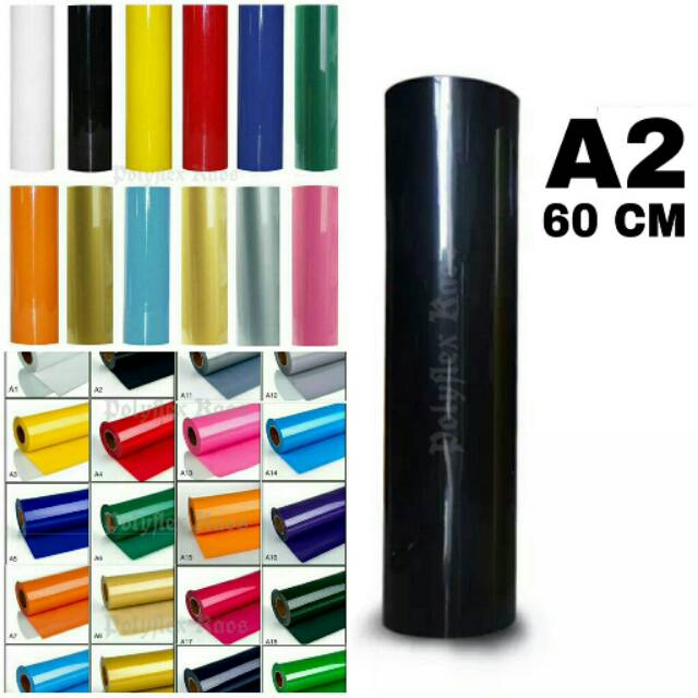 Jual Polyflex PVC Lebar 60 CM Meteran ( Lebih Tipis ) HOT PEEL ...