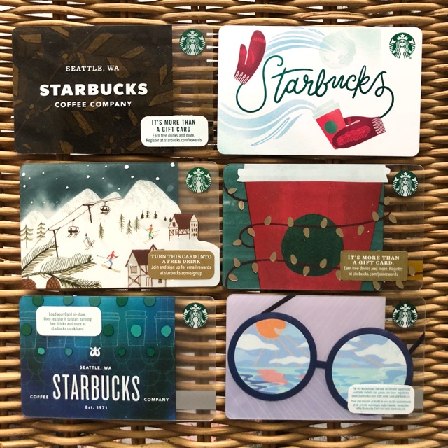 Jual Starbucks Card Collection - Kartu Starbucks - Amerika - USA - G ...