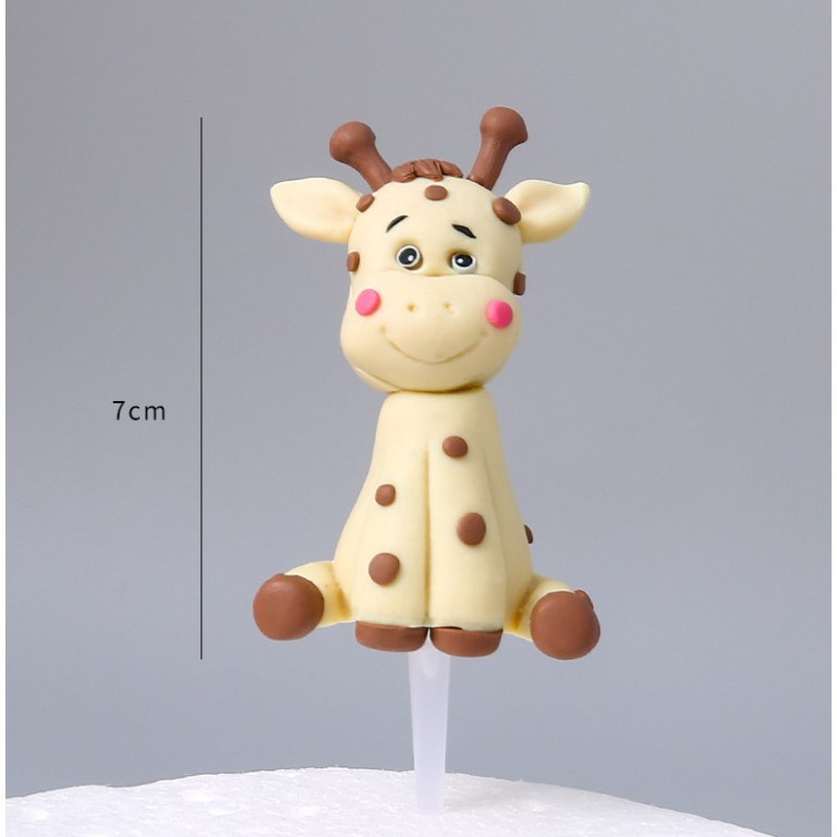 Jual topper animal / topper daun / topper hewan singa jerapah harimau ...