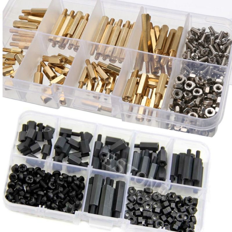 Jual Set 180pcs Stand Off Spacer Kit Baut Pcb Elektronik Maind Board ...