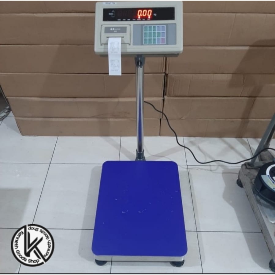 Jual Timbangan Duduk/Timbangan Printer/Timbangan Barang Printer 200kg ...