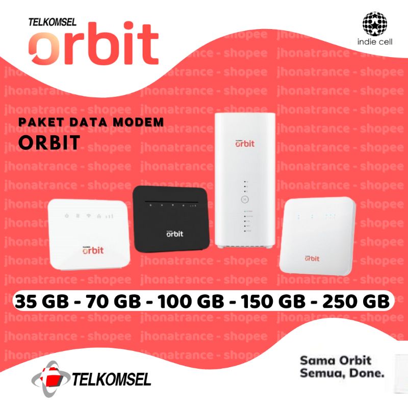 Jual PAKET DATA TELKOMSEL ORBIT 24 JAM - 30 HARI | Shopee Indonesia