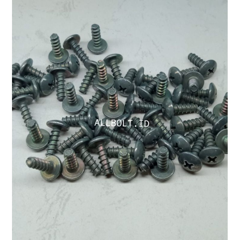 Jual (paket 50pcs)Baut body motor baut cacing yamaha ulir 5x16mm ...