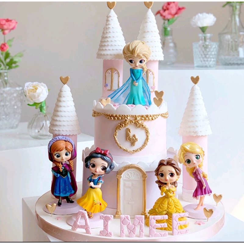 Jual Topper Action Figure Princess Disney/Topper Birthday Cake/Dekorasi ...