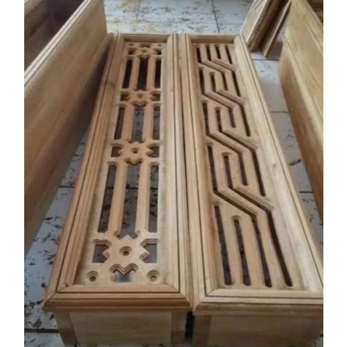 Jual loster kayu jati // loster rumah // ventilasi rumah motif ukiran ...