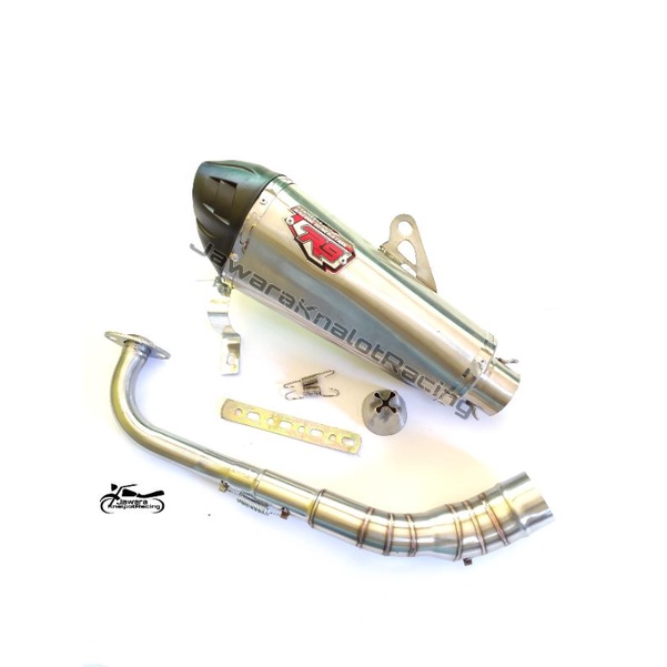 Jual knalpot racing r9 austin stainless fullsistem nmax pcx aerox vario ...