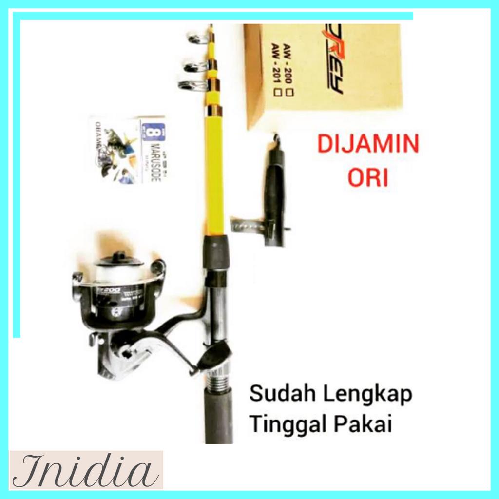 Jual OBRAL SET PANCINGAN SIAP PAKAI DISKON SET PERALATAN PANCING REEL ...