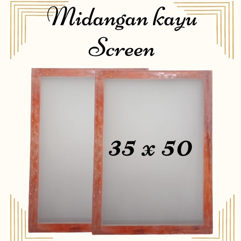 Jual SCREEN KAYU 35 X 50 CM | Shopee Indonesia