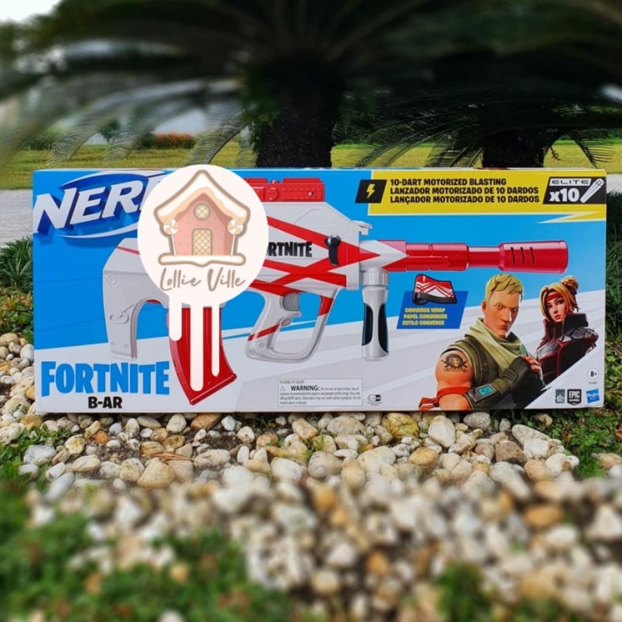 Jual Nerf Fortnite B-AR Blaster | Shopee Indonesia