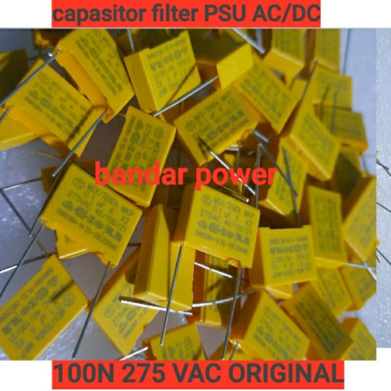 Jual Capasitor 100N 275 Vac 10pcs | Shopee Indonesia