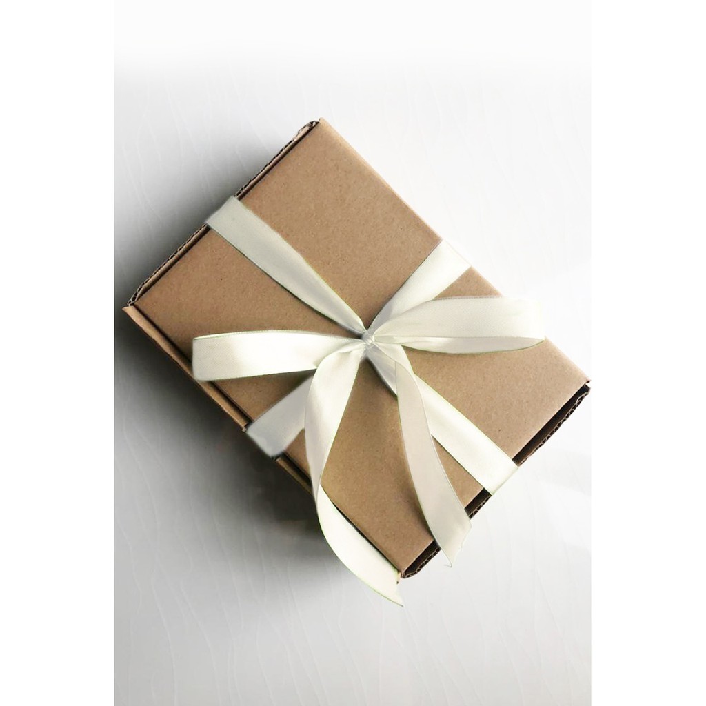 Jual Kg The Label | GIFT SET Corrugated Gift Box with ribbon - Box ...