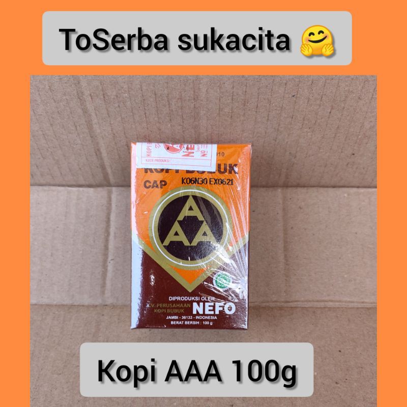 Jual kopi bubuk cap AAA 100g , 75g , 45g | Shopee Indonesia