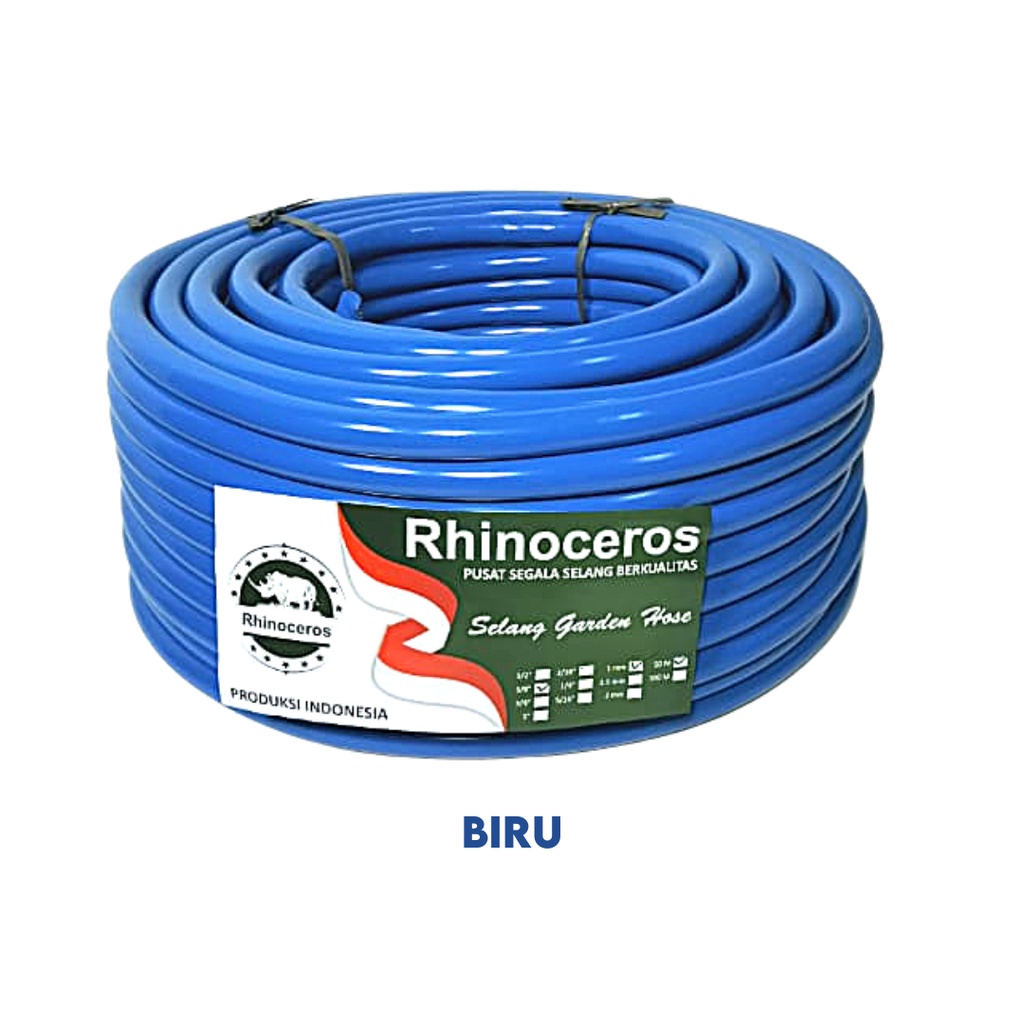 Jual Selang Air DOP 1/2inch 1MM 50Meter Rhinoceros Selang Air Taman | Shopee Indonesia