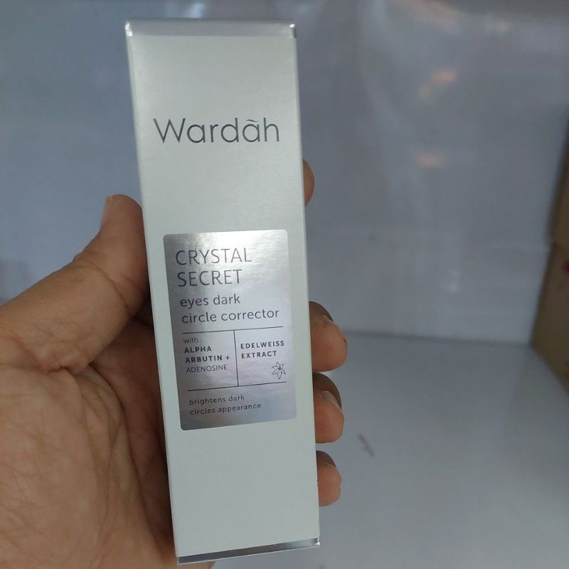 Jual Wardah Crystal secret Eyes Dark Circle Corrector | Shopee Indonesia