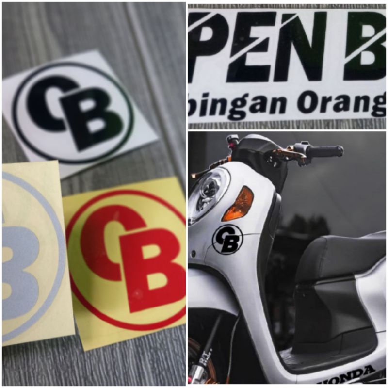 Jual STICKER OPEN BO CUTTING STICKER CUTTING MOTOR CUTTING STICKER ...