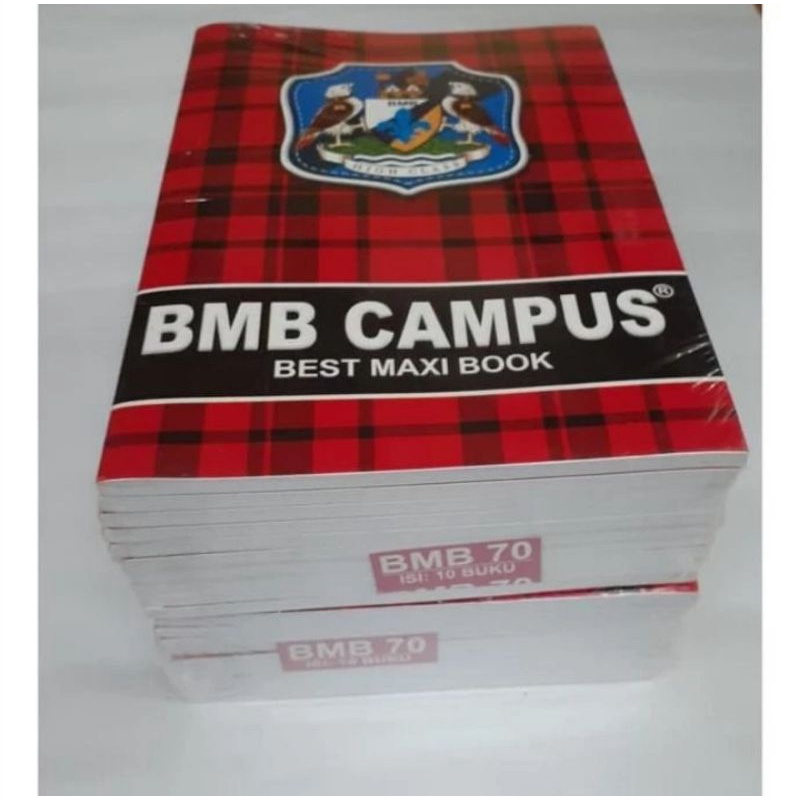 Jual Buku Tulis Boxy Campus 70 Lembar Isi 10 Pcs | Shopee Indonesia