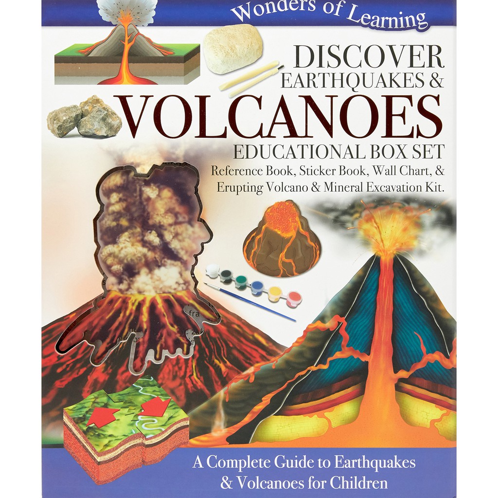 Jual Discover Earthquakes and Volcanoes - Educational Box Set | Shopee ...