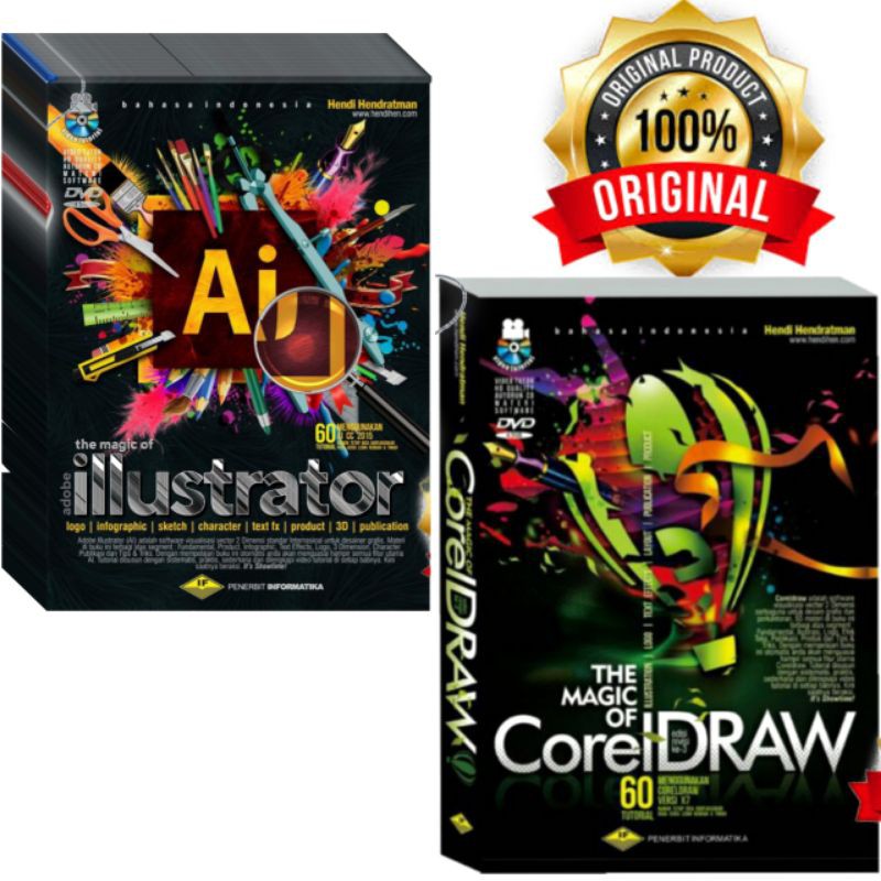 Jual Paket The Magic of Illustrator dan Coreldraw | Shopee Indonesia