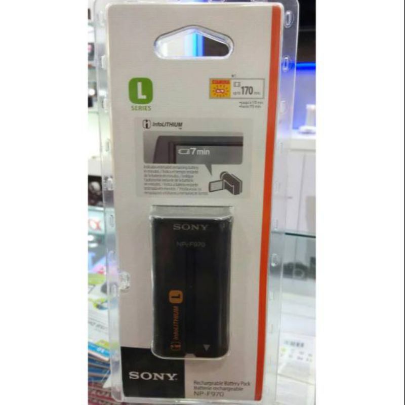Jual Batre sony SD 1000, MC 2500, NX 100 NP F970 | Shopee Indonesia
