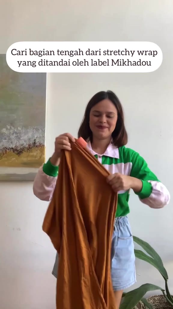 Jual Mikhadou Stretchy Wrap - Gendongan Bayi M Shape Darkgrey - Baby ...