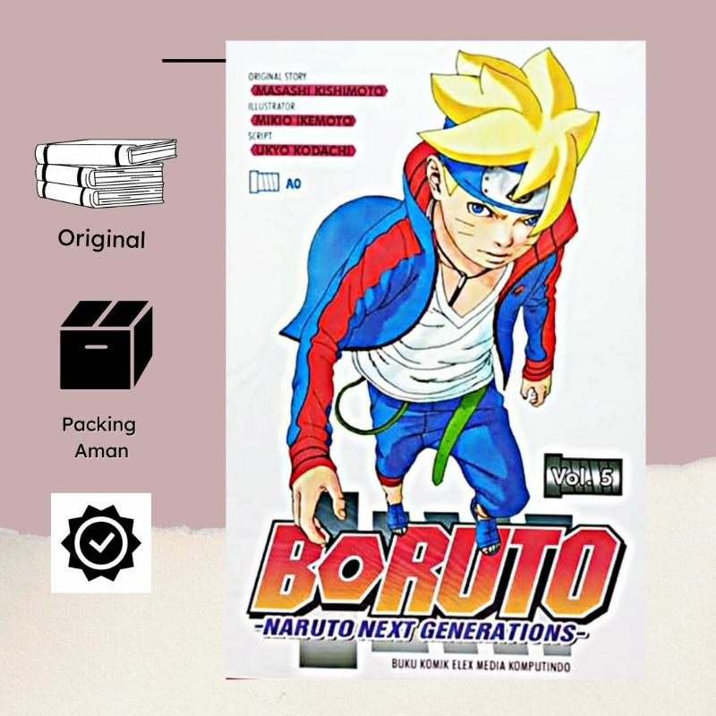Jual Boruto - Naruto Next Generation Vol. 5(ORIGINAL) | Shopee Indonesia