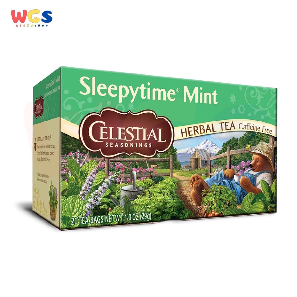 Jual Celestial Seasonings Sleepytime Mint Spearmint Herbal Tea 20s x 1 ...