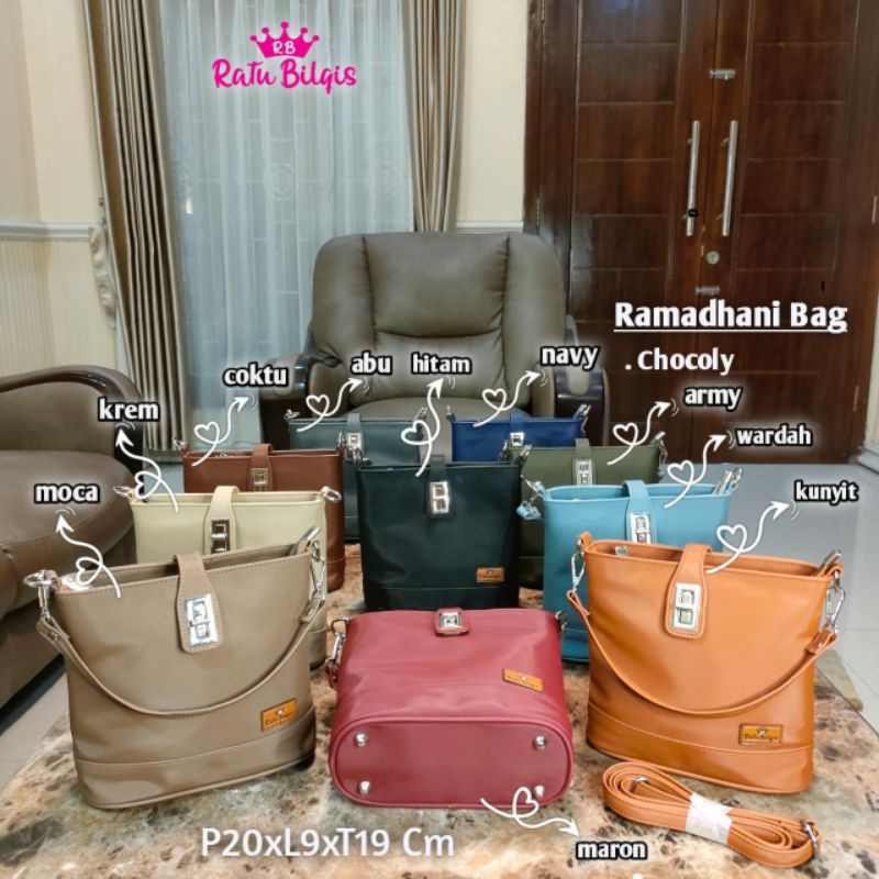 Jual Tas wanita 2in1 Ramadhani bag by Ratu Bilqis | Shopee Indonesia