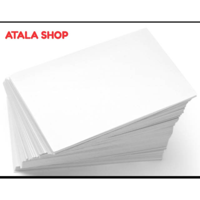 Jual Kertas Print Fotocopy HVS Paper 60 gram Size Folio | Shopee Indonesia