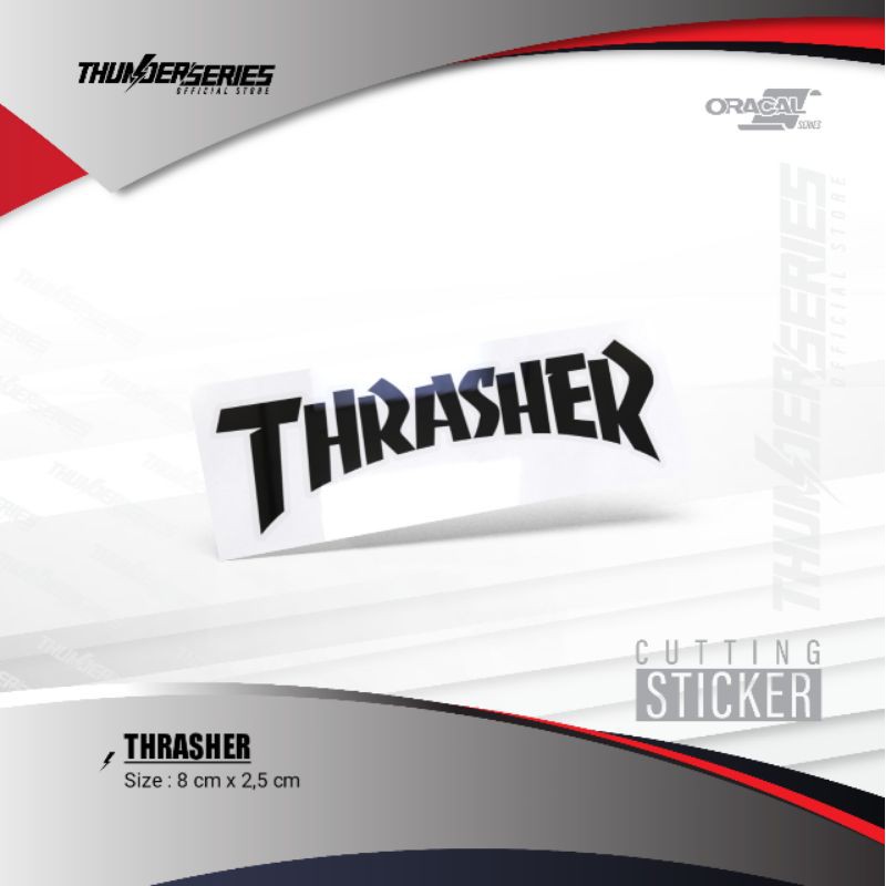 Jual Stiker Thrasher | Cutting Sticker Thrasher | Stiker TS | Shopee ...