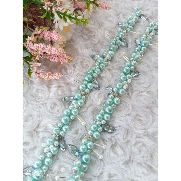 Jual Payet Rangkai/ Mutiara Rangkai Manik Bambu sampan/ Hiasan Kebaya ...