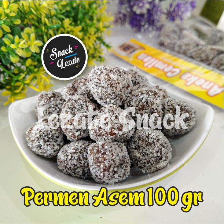 Jual Permen Asem 100gr / Permen Asam Jawa / Permen Jadul / Permen Asam ...