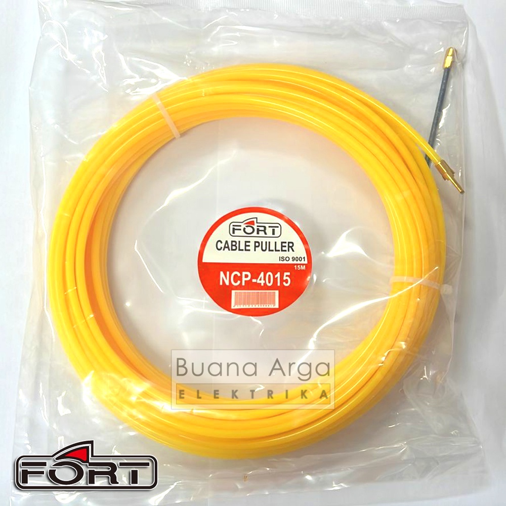 Jual FORT CABLE PULLER 15 mtr Penarik Kabel / TREKPER 4mm kuning | Shopee Indonesia