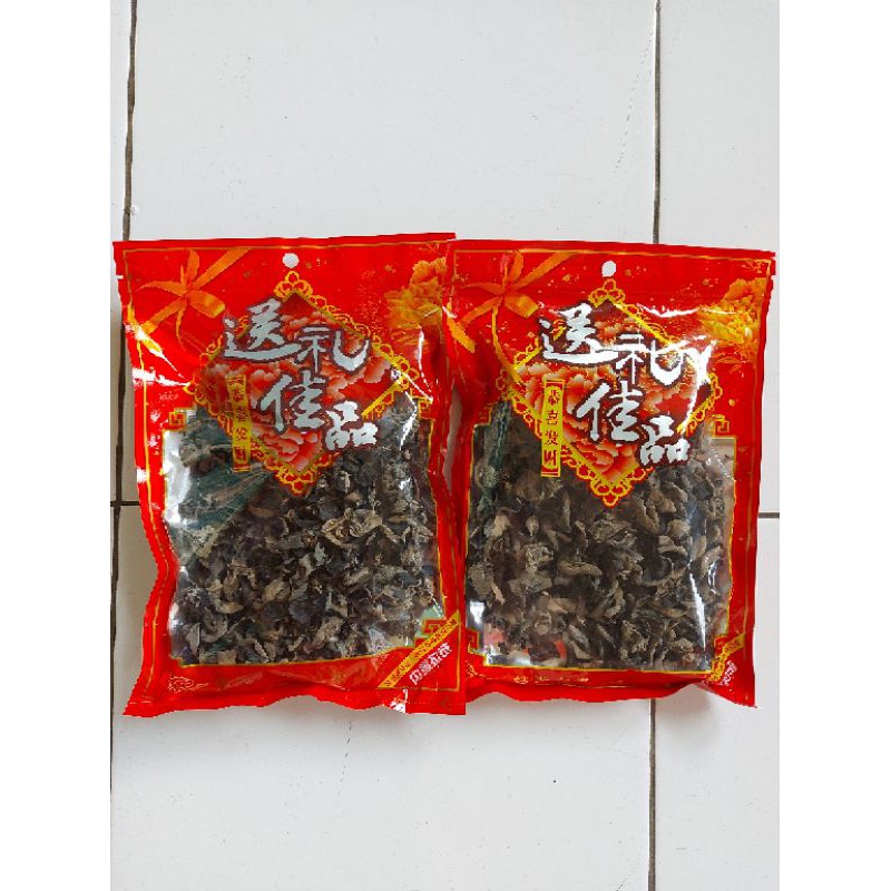 Jual Jamur Kuping Hitam 100gram/ Dried Fungus Black | Shopee Indonesia