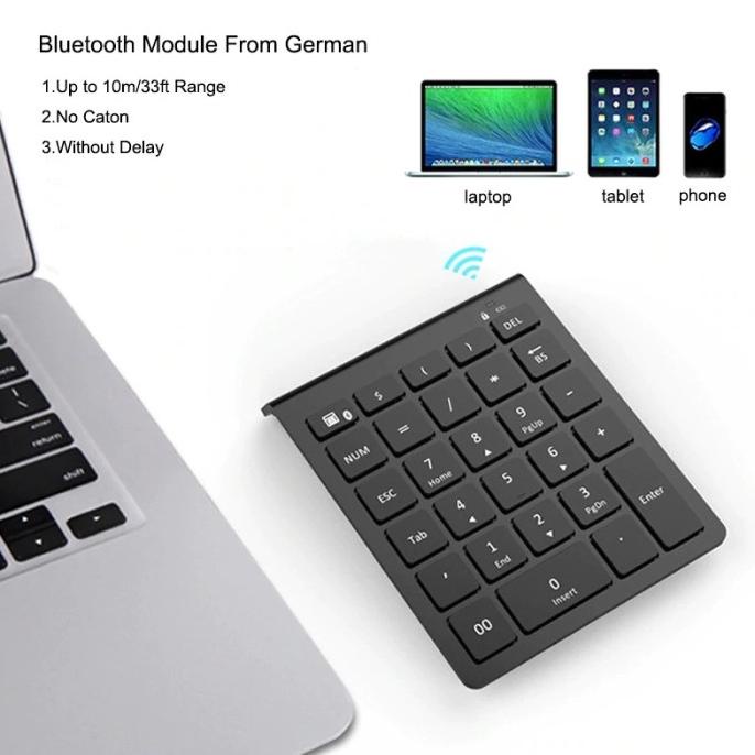 Jual Keypad Mini Numeric Keyboard Avatto Numpad Bluetooth Kalkulator ...