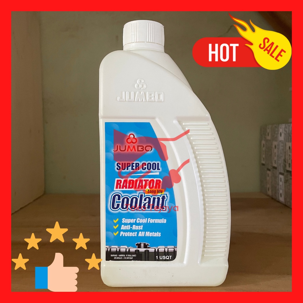 Jual Air Radiator Jumbo Super Cool Coolant HIJAU 1 Liter ORIGINAL ...