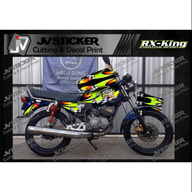 Jual STICKER Decal rx king full body DECALS PRINTING MURAH LAMINASI ...