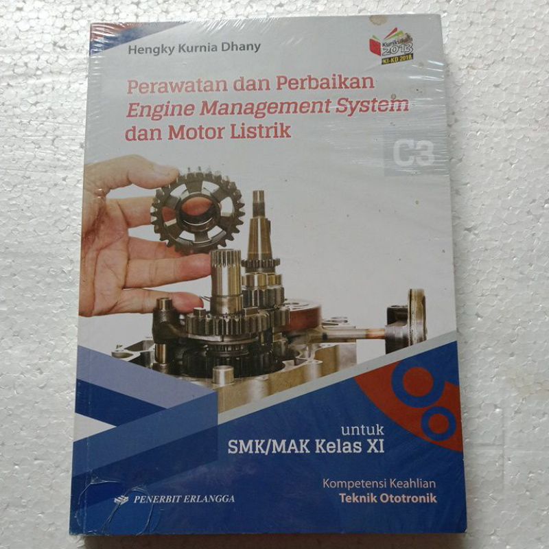 Jual Buku perawatan dan perbaikan engine management system dan motor listrik untuk SMK kelas XI ...