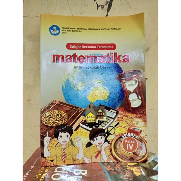 Jual BELAJAR BERSAMA TEMANMU MATEMATIKA KELAS 4 VOLUME 1 - KURIKULUM MERDEKA | Shopee Indonesia