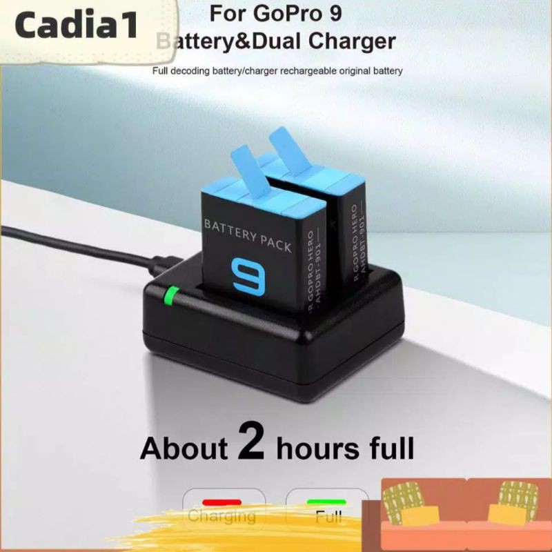 Jual charger external go pro hero 9 | Shopee Indonesia