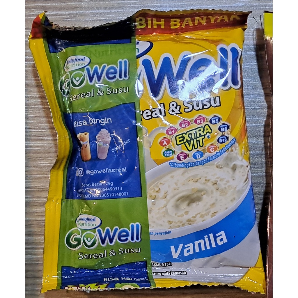 Jual New GoWell Sereal isi 10 pcs (Kemasan Baru) | Shopee Indonesia