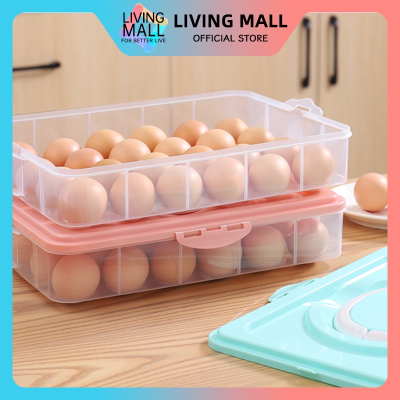 Jual Box Telur / Tempat Penyimpanan Telor 15 Lubang / Kotak Telur Egg ...