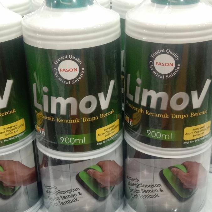 Jual Populer] Pembersih Semen & Cat Pada Keramik Fason Limov 900Ml | Shopee Indonesia